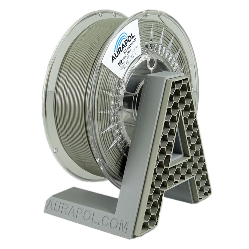 AURAPOL ASA 3D Filament Light Grey 850g 1,75 mm :: Aurapol
