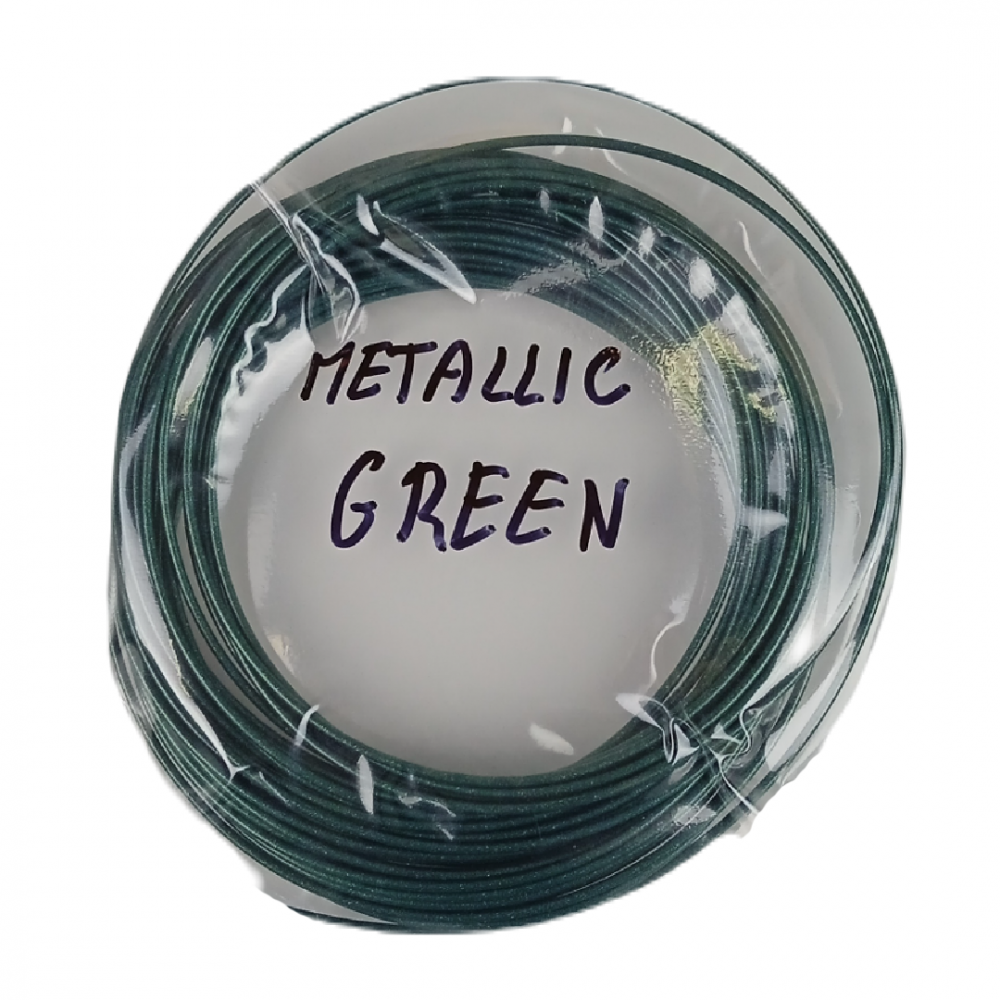 AURAPOL Sample PLA 3D Filament Metallic green 1.75 mm :: Aurapol