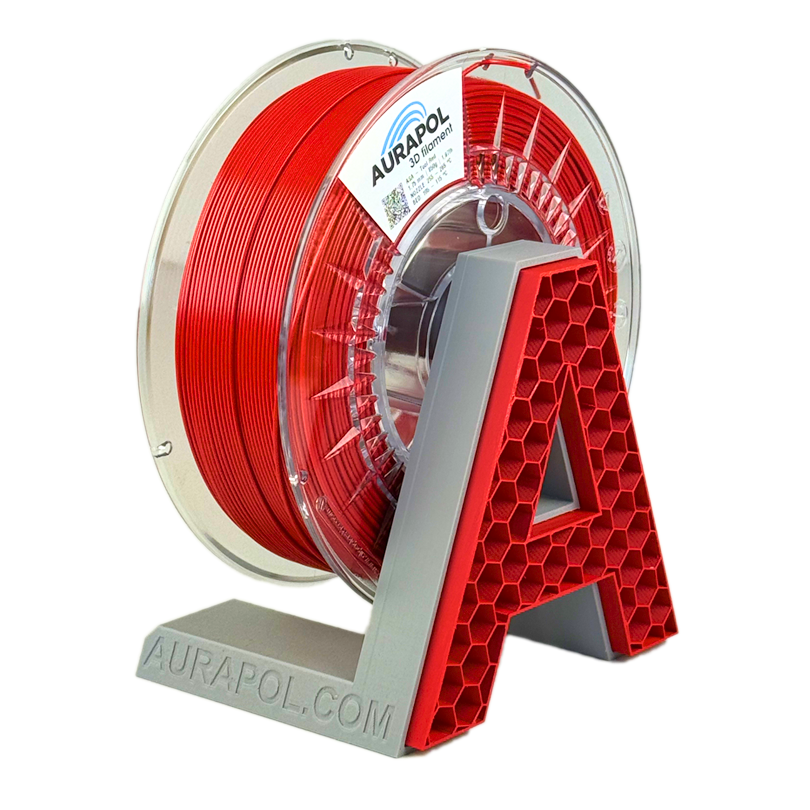 AURAPOL ASA 3D Filament Tool Red 850g 1,75 mm :: Aurapol